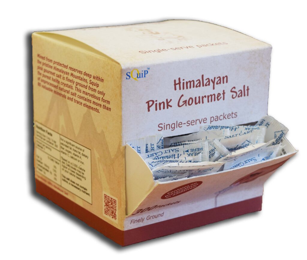 Himalayan Edible Salt - 300 Single Serve Packets - himalayansaltcitrus.com